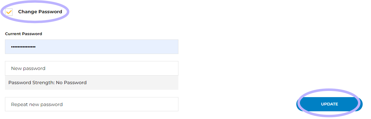 How To Update Update Your Password – Petbarn